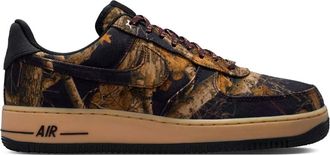 Nike baskets Air Force 1 07 Real Tree à lacets - Marron