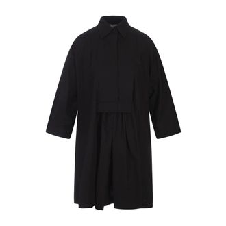 Max Mara Schwarzes Lago Hemdkleid - - Dresses - Damen - Schwarzk - XS