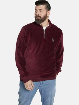 Charles Colby Sweatshirt EARL GILLBIG mit Stehkragen und Zipper