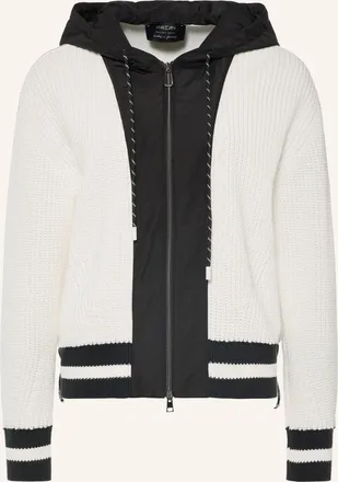 Marc Cain Strickjacke Im Materialmix schwarz
