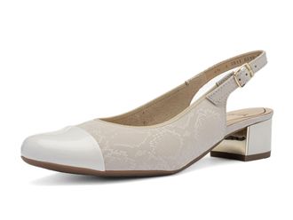 Ara Damen Nizza Slipper, Cream, 38.5 EU Weit