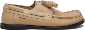 Loewe Loafer - Campo Laced Loafers - Gr. 43 (EU) - in Beige - f&uuml;r Damen