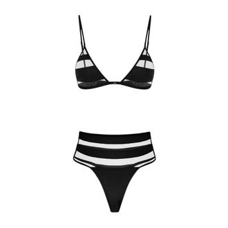 Elisabetta Franchi Damen, Bademode, Schwarzk, SGr&ouml;&szlig;e