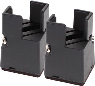 BESPORTBLE Verstellbare M&ouml;belerh&ouml;hungen 5cm H&ouml;he aus Robustem Material Bettlifte und Sofaerh&ouml;hungen mit Klemmdesign M&ouml;belst&uuml;tzen f&uuml;r Bett Couch und Schreibtisch 