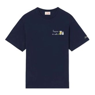 MC2 Saint Barth Homme, Tops, Bleu, Taille: XL T-Shirt Portofino