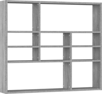 Generic Wandregal, Offener Aufbewahrungsorganisator mit Mehreren F&auml;chern, Dekoratives Wandregal, Ausstellungsregale aus Holzwerkstoff f&uuml;r Wohnzimmer, Schlafzi