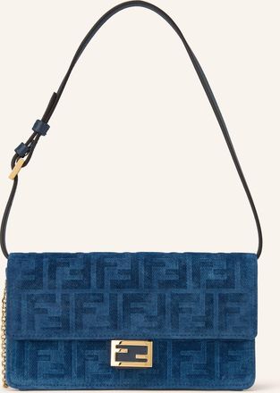 Fendi Geldb&ouml;rse Baguette Zum Umh&auml;ngen blau