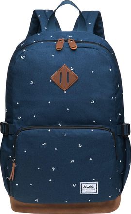 KAUKKO Eleganter Schulrucksack College Rucksäcke Damen