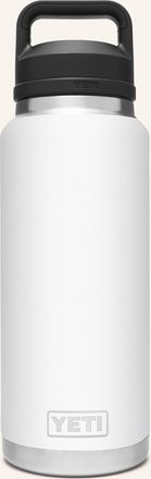 Yeti Isolierflasche Rambler weiss