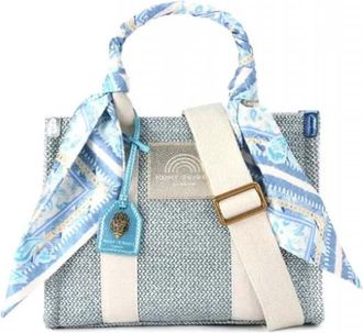 Kurt Geiger Femme, Sacs, Bleu, Taille: ONE Size Small Southbank Tote