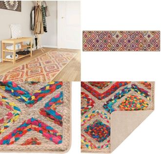 vidaXL Vidaxl - Tapis lavable multicolore 80x300 cm antidérapant - Tapis Design - Tapis Salon - Tapis Chambre - Tapis Coloré - Tapis Antidérapant - Home &