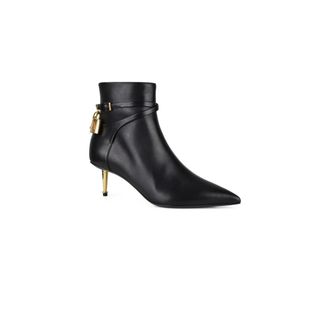 Tom Ford Padlock Ankle Boot - - Shoes - Damen - Schwarzk - 35 EU