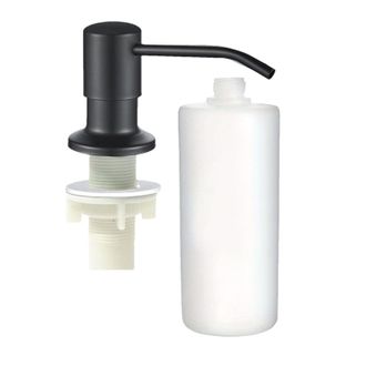 Generic Seifenspender für Küchenspüle - 350 ml Flüssigseifenflasche mit 360° Drehpumpe | Spülseifenspender Haushalt, Küchenspüle Zubehör nachfüllbar