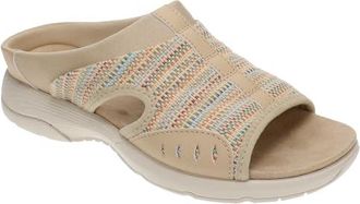 Easy Spirit Sandales Traciee pour femme, Rayures naturelles, 6.5 Narrow