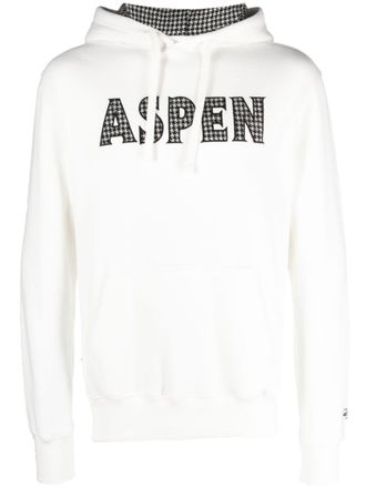 MC2 Saint Barth Aspen Hoodie mit Kordelzug - Weiß