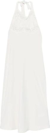Frankies Bikinis Femme, Robes, Blanc, Taille: 40 FR Dress Frankies Bikinis