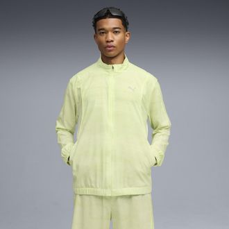 Puma Run Velocity Bedruckte Trainingsjacke Herren, Kleidung, Gr&uuml;n, XXL