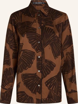 Karl Lagerfeld Bluse braun