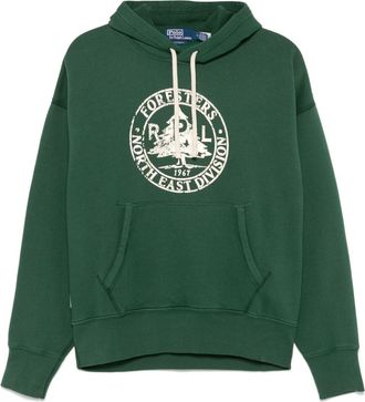 Polo Ralph Lauren Hoodie mit Logo-Print - Grün