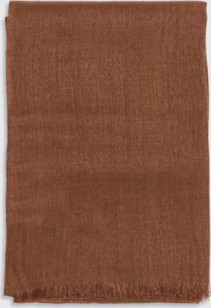 Brunello Cucinelli &Eacute;charpe BRUNELLO CUCINELLI Femme couleur Rouge Brique