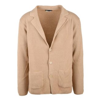 Daniele Fiesoli Homme, Vestes, Beige, Taille: L Veste en tricot
