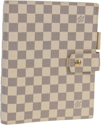 Louis Vuitton Bureau &agrave; domicile en toile Pre-owned - Femme - Pre-owned - Blanc - Taille: ONE Size