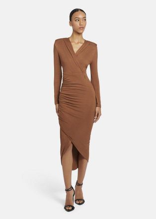 Nicowa A-Linien-Kleid EWONA (1-tlg) strukturierende Schulterpolster