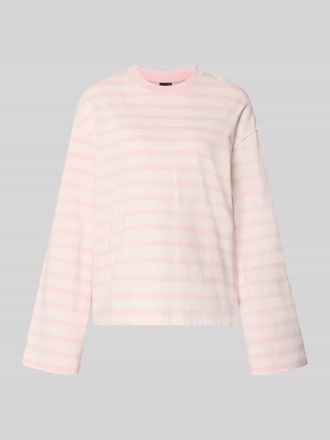 Gina Tricot Relaxed Fit Langarmshirt aus reiner Baumwolle