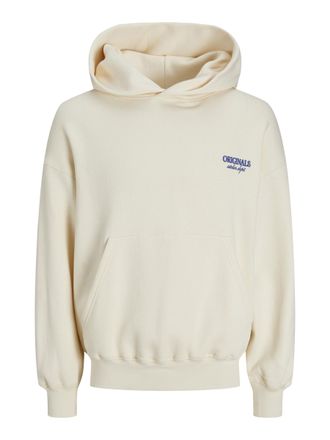 Jack & Jones JACK&JONES Herren JORSANTORINI Graphic Sweat Hood SN Hoodie, Buttercream, L