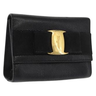 Ferragamo Sac bandouli&egrave;re Pre-owned - Femme - Pre-owned - Noir - Taille: ONE Size