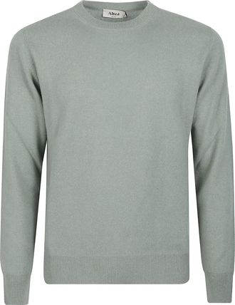 Altea Kaschmirpullover mit Rundhalsausschnitt - Grün
