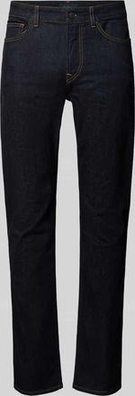 Pepe Jeans London Slim Fit Jeans mit Raw-Denim-Optik