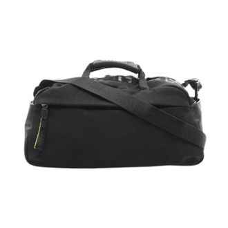 Chanel unisex, Pre-owned, Noir, Taille: ONE Size Sac Boston 2-en-1 en nylon Ligne Sports Pre-owned