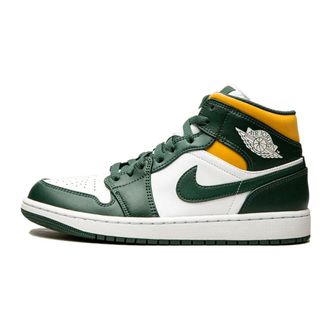 Nike Jordan Klassischer Mid-Top Sneaker 2021 - - Sport - Herren - Gr&uuml;n - 36 EU