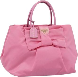 Prada Sac &agrave; main vintage doccasion - Femme - Pre-owned - Rose - Taille: ONE Size