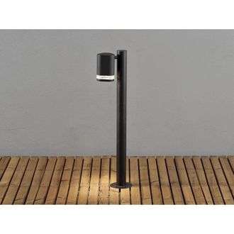 Konstsmide Design led Wegeleuchte aus Aluminium, Downlight H&ouml;he 70cm, Schwarz