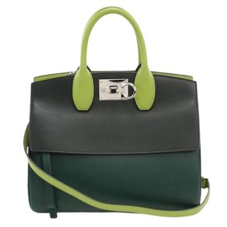 Ferragamo Pre-owned Tote bag - - Pre-owned - Damen - Gr&uuml;n - ONE SIZE