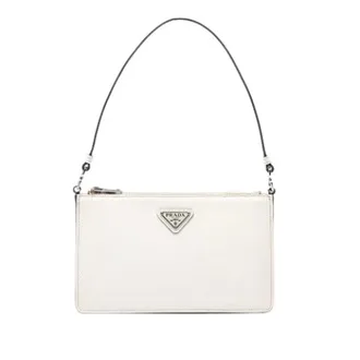 Prada Sac d&eacute;paule Saffiano Pre-owned - Femme - Pre-owned - Blanc - Taille: ONE Size