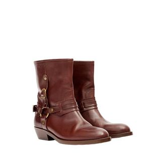 Isabel Marant Bottines western Ildred &agrave; boucle en cuir