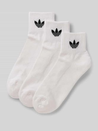 adidas Originals Socken mit Label-Stickerei im 3er-Pack
