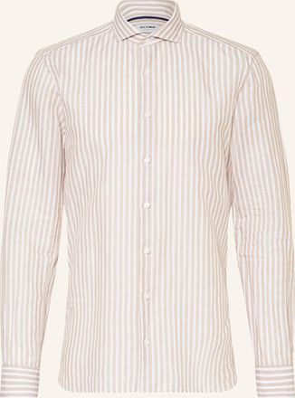 Olymp Hemd Level Five Body Fit beige