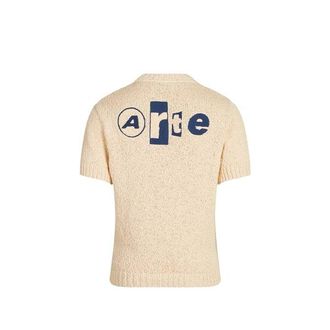 Arte Pull maille manches courtes en coton