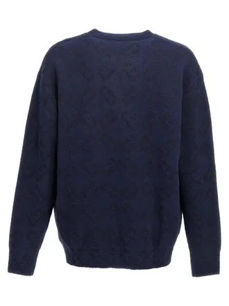 Givenchy Mens Blue Wool Cardigan Clothing