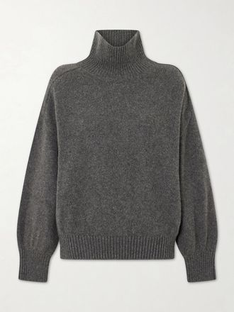Khaite Willem Rollkragenpullover Aus Kaschmir - Grau