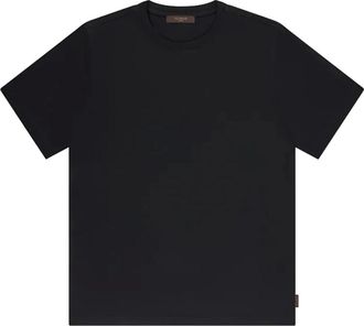 Zanone Homme, Tops, Noir, Taille: 2XL Z0542 T-Shirt