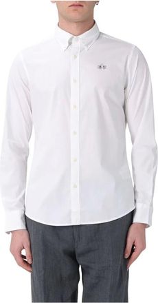 La Martina Homme, Chemises, Blanc, Taille: 2XL Casual Shirt