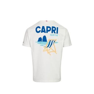 MC2 Saint Barth Tee-shirt droit imprim&eacute; en coton