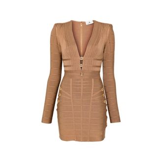 Elisabetta Franchi V-neck Mini Dress
