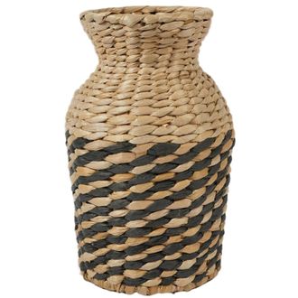 Pretyzoom Dekorativer Blumenkorb Blumenarrangement Korb Handwebkorb Geflochtener Pflanzenkorb Blumenanordnung Vase Geflochtener Pflanzkorb Hochzeitsblumenkorb D