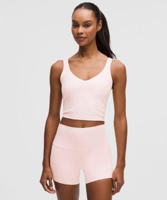 lululemon Align Tanktop f&uuml;r Frauen - Gr&ouml;&szlig;e 10 in Pink Pearl